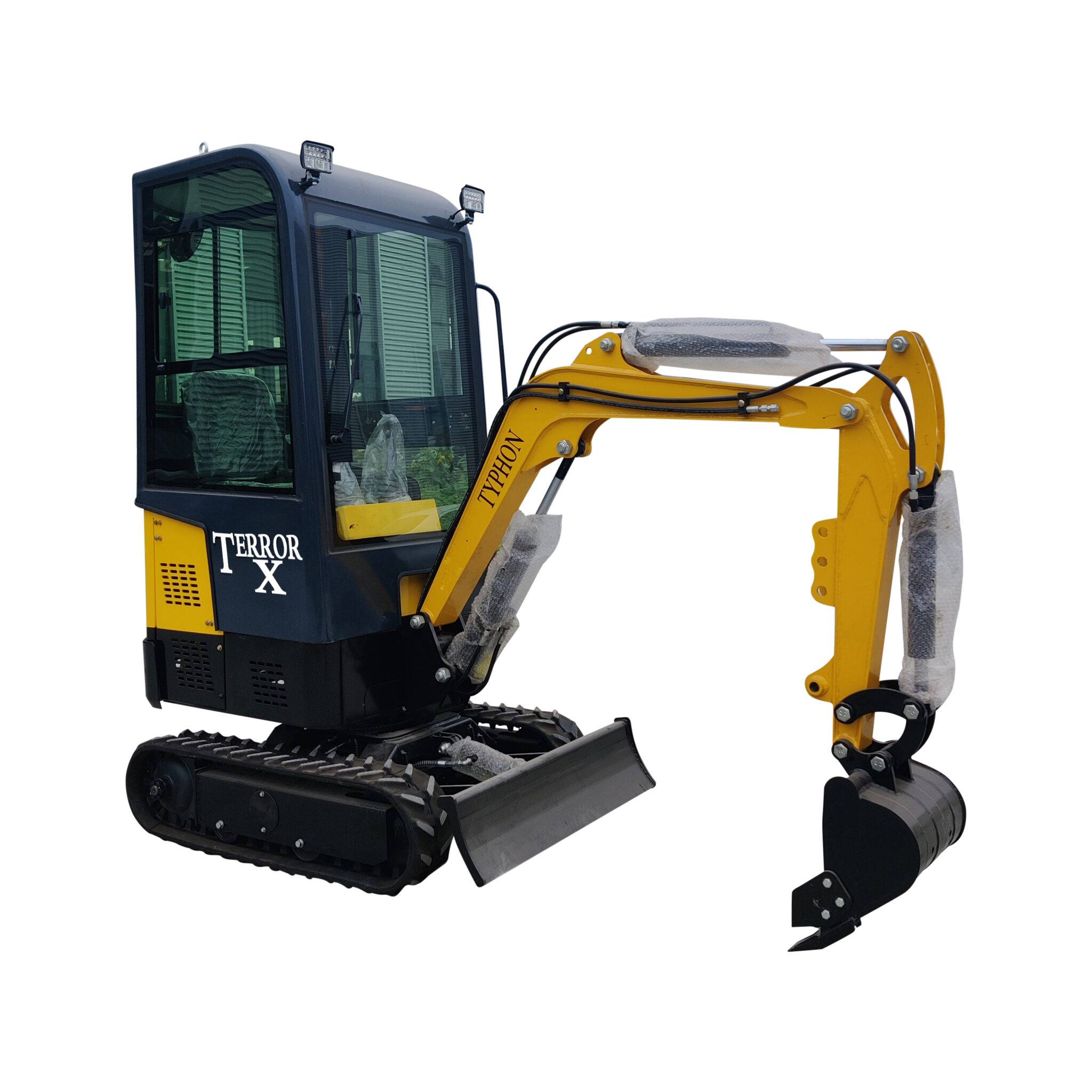 Is it better to install a cabin or a canopy for mini excavator - TYPHON ...