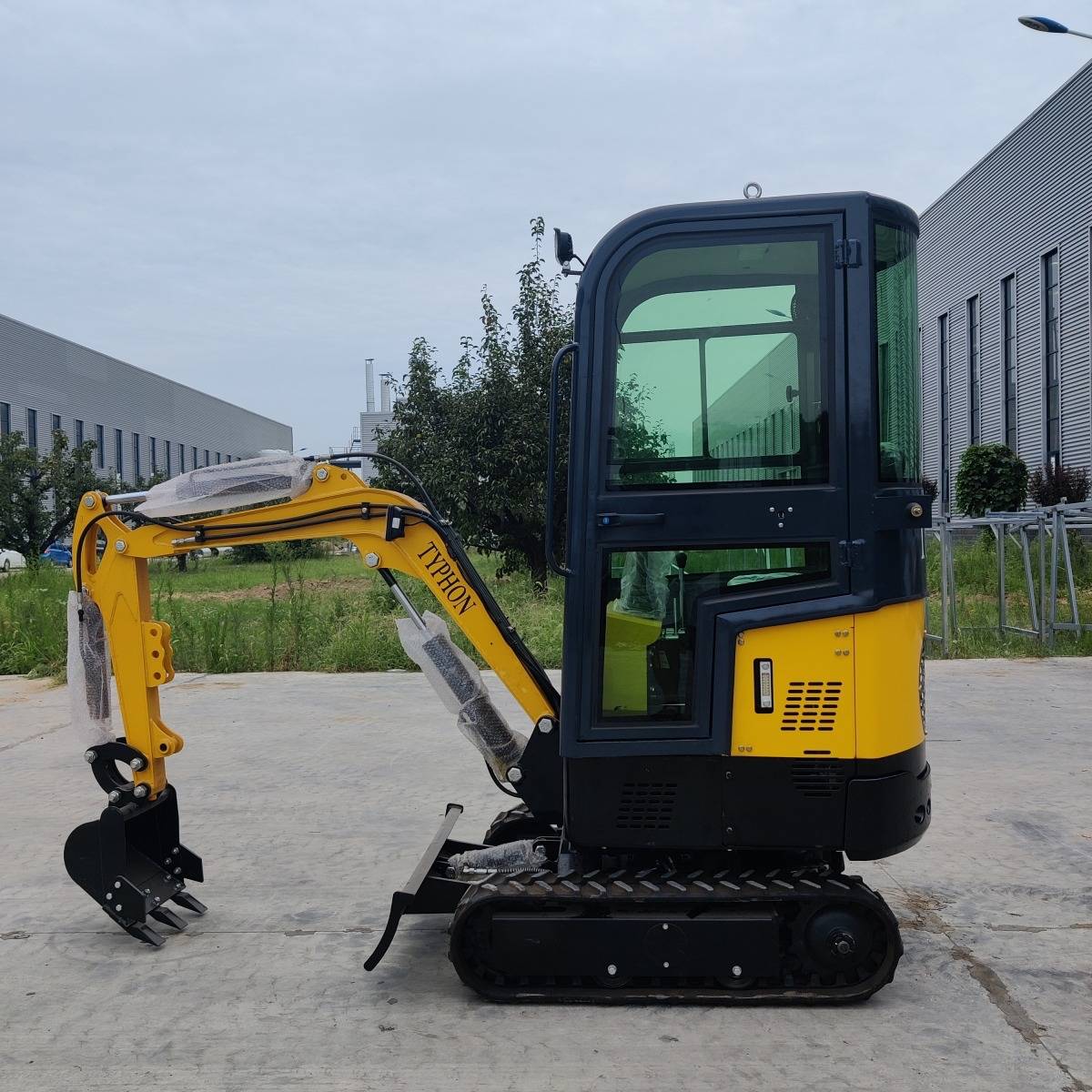 TYPHON, your machinery supplier – TYPHON offers mini-excavators ...