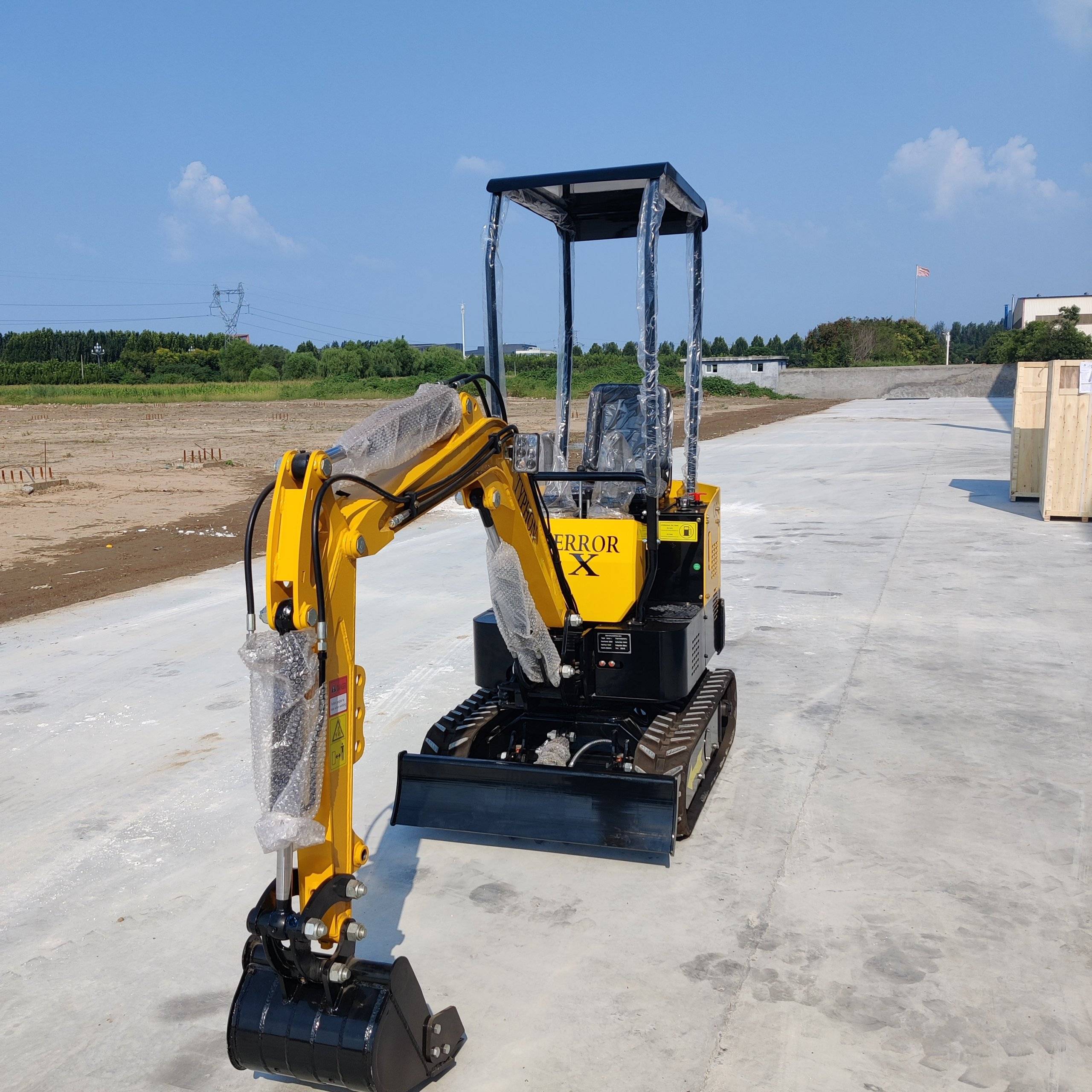 TYPHON TERROR X STORM Mini Excavator | TyphonMachinery