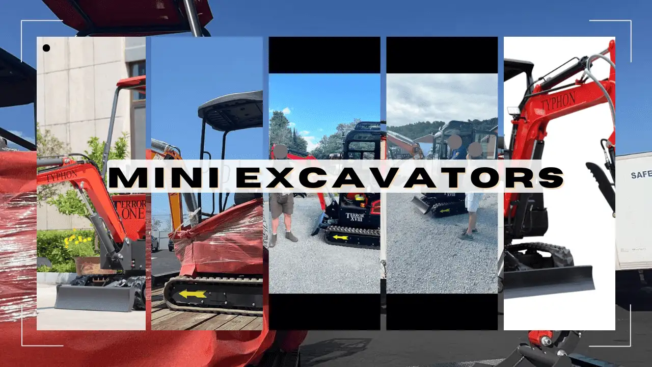 The Ultimate Mini Excavators Guide | Typhon Machinery