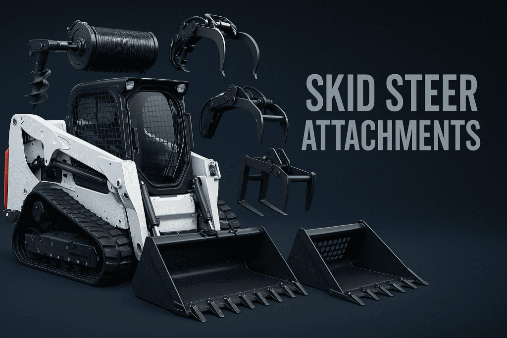 Transform Your Work with Skid Steer Attachments - TYPHON