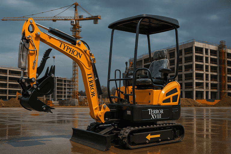 Top 5 Mini Excavators for Small Projects - Typhon Machinery