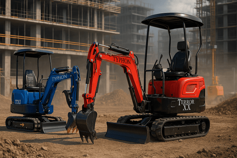 Top 5 Uses of a Mini Excavator - TYPHON MACHINERY