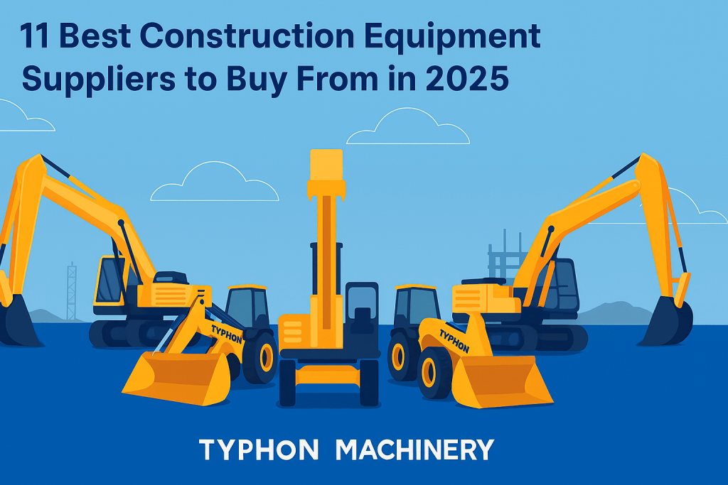 11 Best Construction Equipment Suppliers to Buy From in 2025