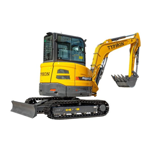 TYPHON NAGA 4.0 Mini Excavator 4 Ton 24.4hp Yanmar Engine