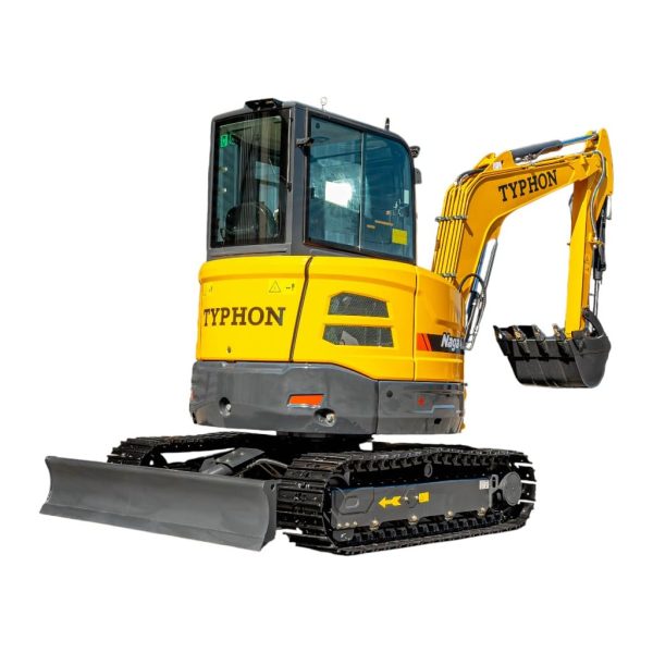 TYPHON NAGA 4.0 Mini Excavator 4 Ton 24.4hp Yanmar Engine