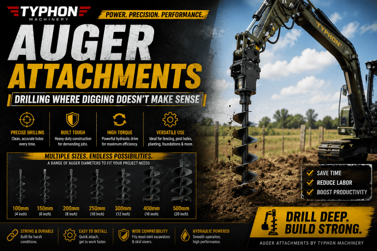 TYPHON Heavy Equipment Attachments for Sale in the USA
